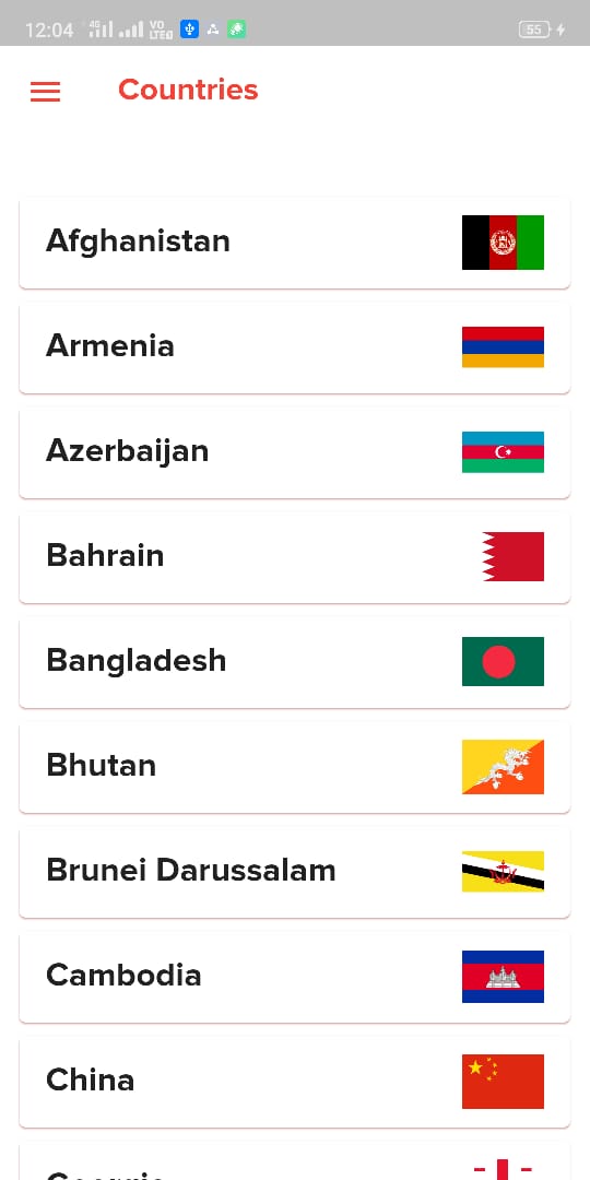 GitHub - thechawla225/Countries: This app uses REST COUNTRIES API to query information about ...