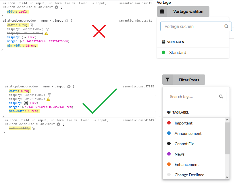 [gulp] Order of components listed "breaks" layout · Issue #2368 · fomantic/Fomantic-UI · GitHub