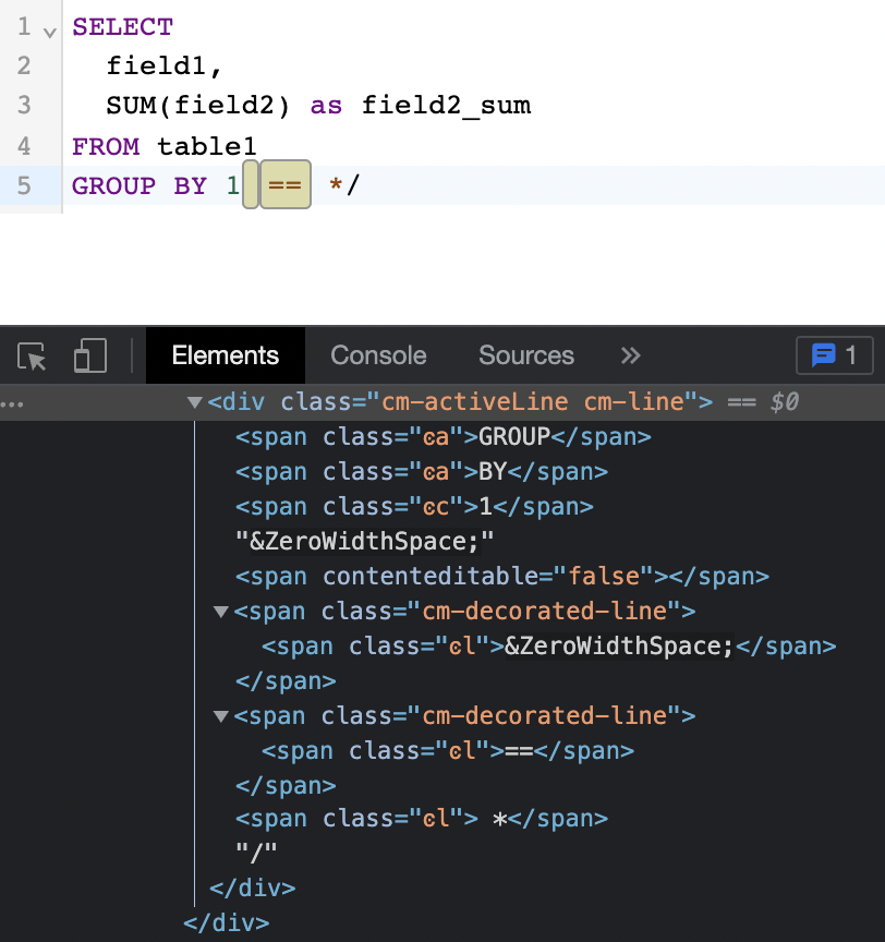 Unexpected visualisation of ReplaceDecoration + MarkDecoration · Issue #680 · codemirror/dev ...