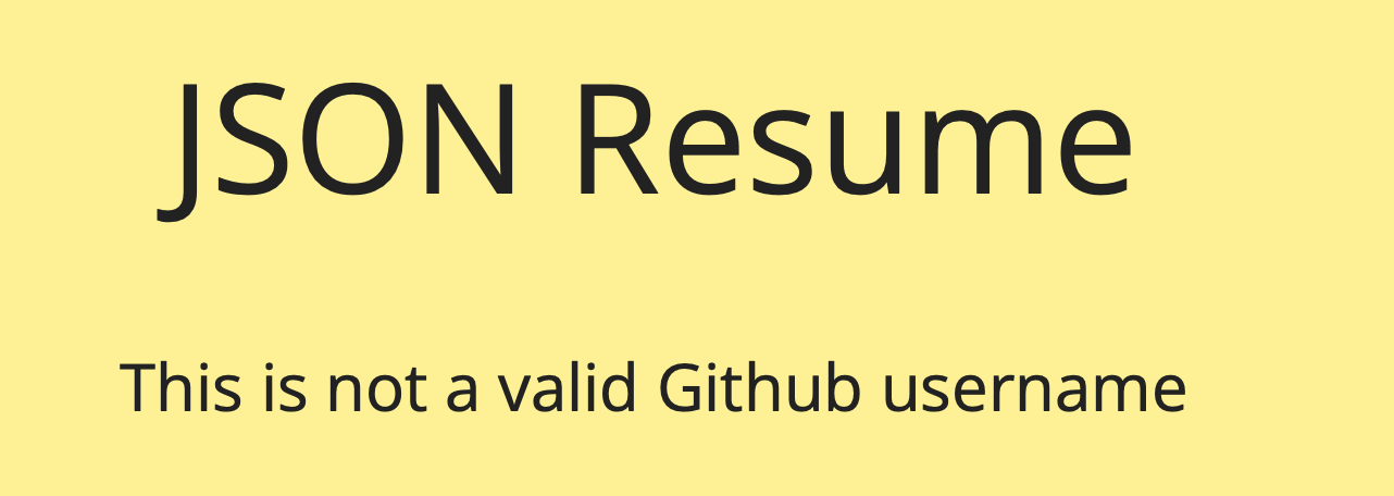https://registry.jsonresume.org/ is down · Issue #112 · jsonresume/resume-website · GitHub
