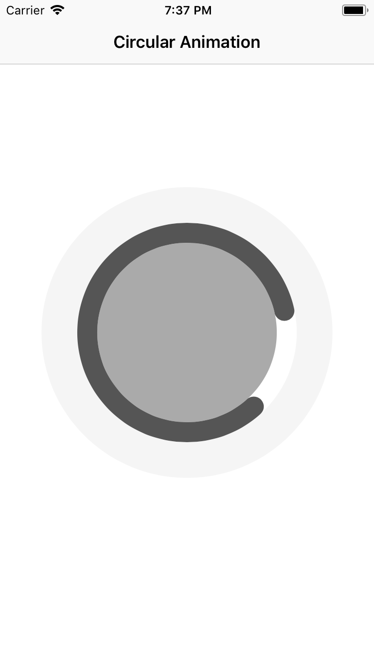 GitHub - karthikk007/CircularProgressAnimation: Clone That App - Circular Progress Animation