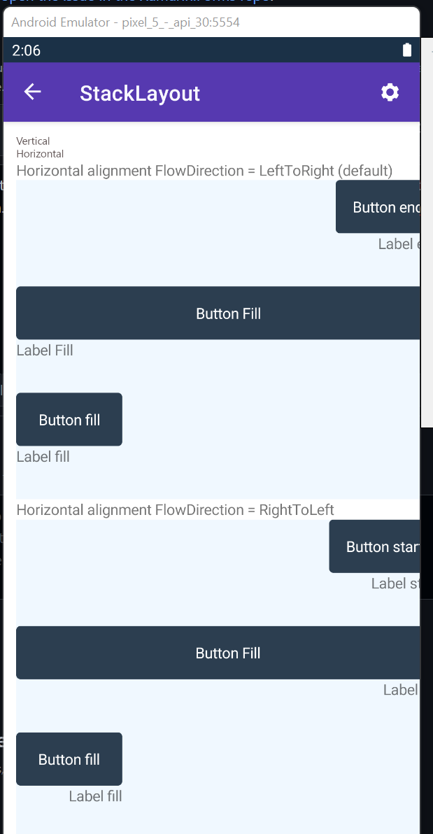 Controls aligned to right are cropped on Android · Issue #5214 · dotnet/maui · GitHub