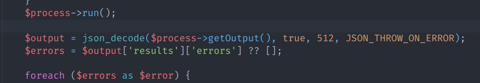 Syntax error - In SyntaxCheck.php line 57 · Issue #504 · nunomaduro/phpinsights · GitHub