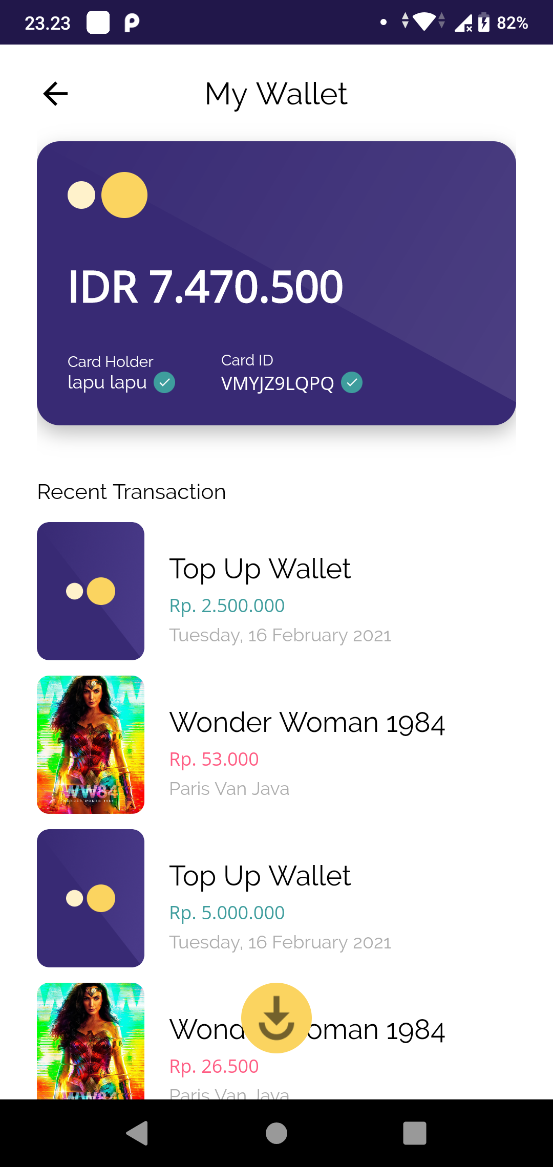 GitHub - ZianFahrudy/NyoTix: Aplikasi Pemesanan Tiket Bioskop mirip Tix.id