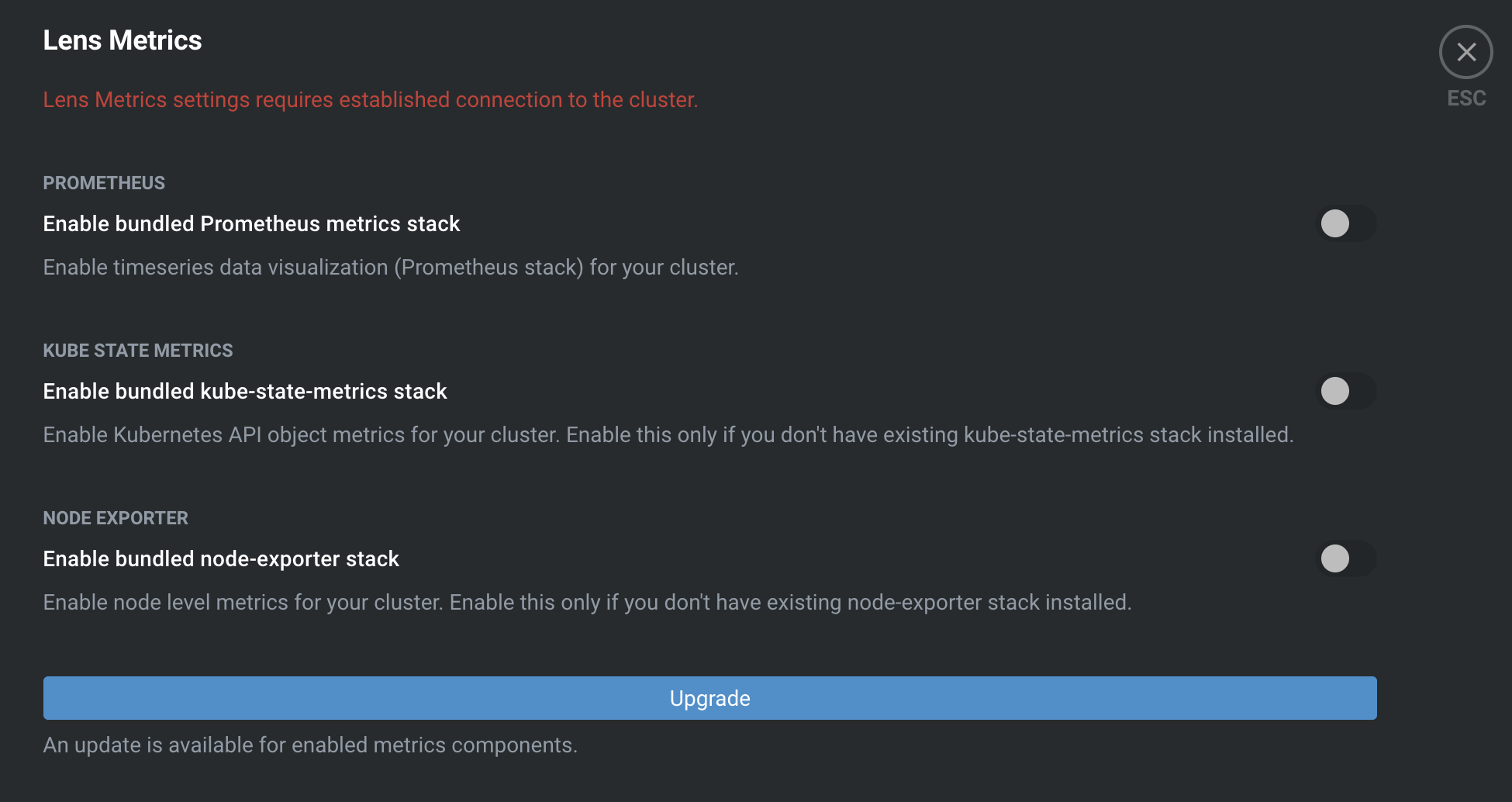 Cannot install/toggle Lens Metrics · Issue #3077 · lensapp/lens · GitHub