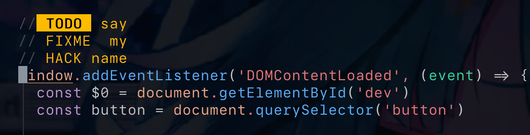 support todo highlight · Issue #6013 · zed-industries/zed · GitHub
