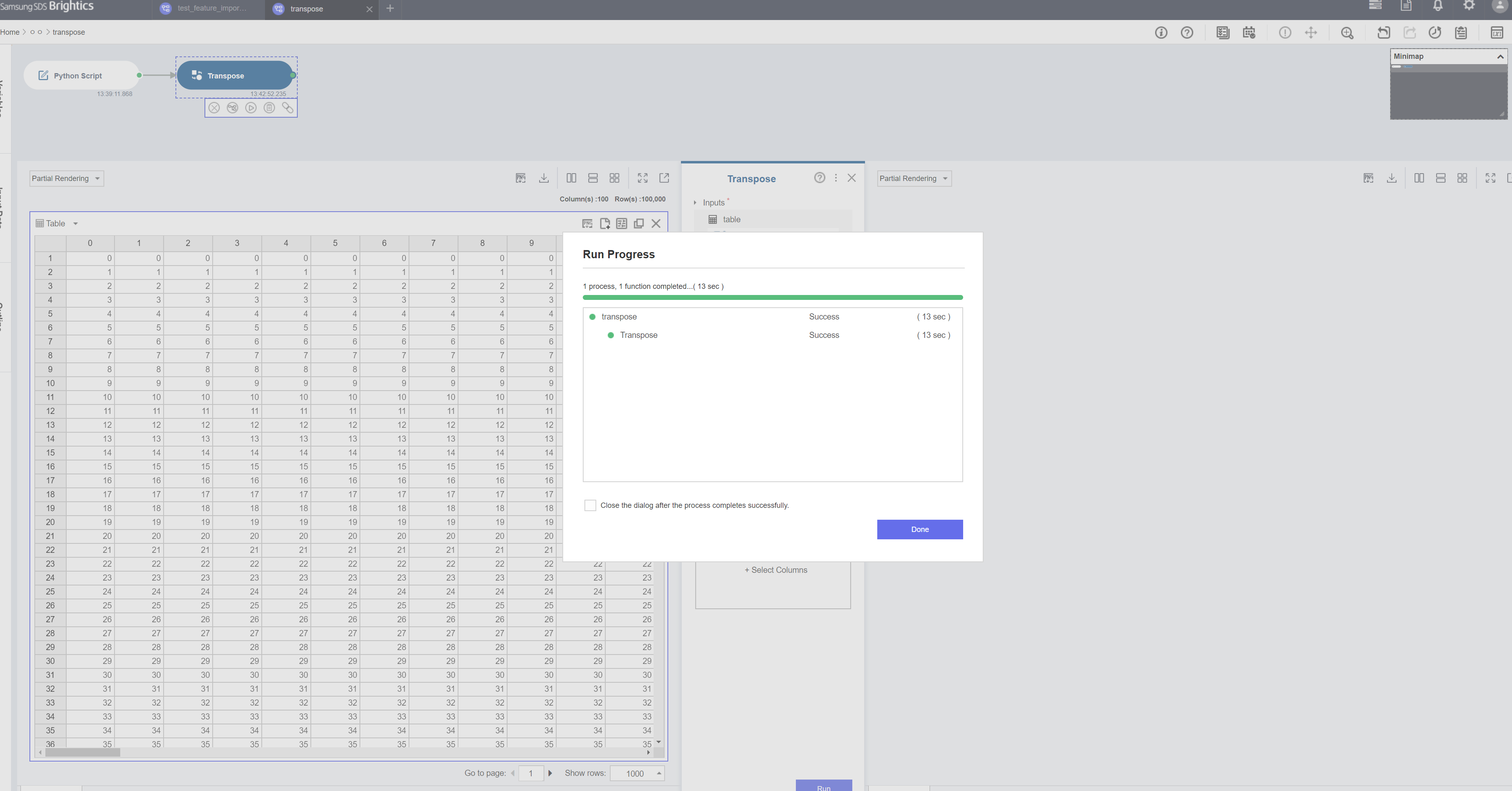 transpose 속도 저하 · Issue #602 · brightics/studio · GitHub