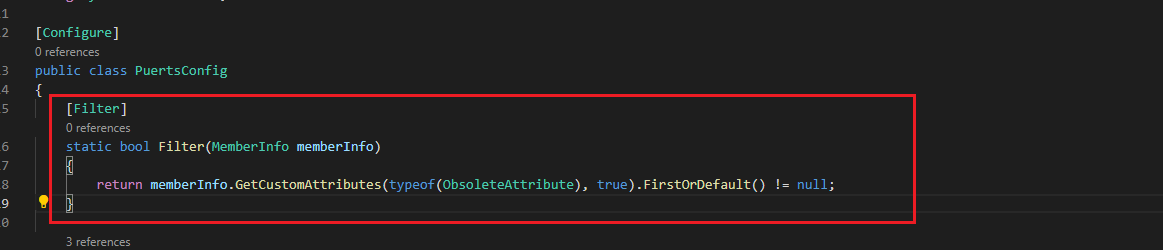 [Unity]生成绑定C# Wrap代码不像XLua那样可以自动过滤被标记Obsolete属性的内容 · Issue #267 · Tencent/puerts · GitHub