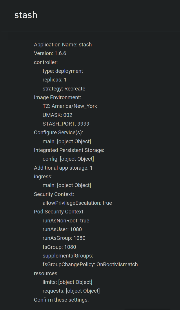 Stash fails to deploy. · Issue #853 · truecharts/public · GitHub