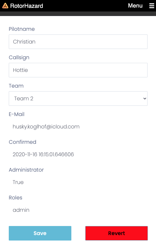Userdatabase, Teams, etc. · Issue #463 · RotorHazard/RotorHazard · GitHub