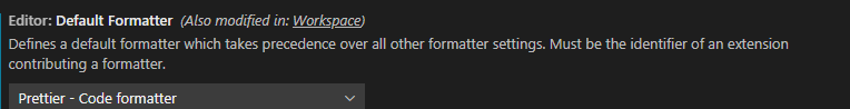 Extension 'Prettier - code formatter' cannot format.... · Issue #1895 · prettier/prettier-vscode ...