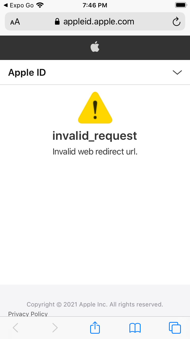 Apple Signin · Issue #6547 · aws-amplify/amplify-js · GitHub