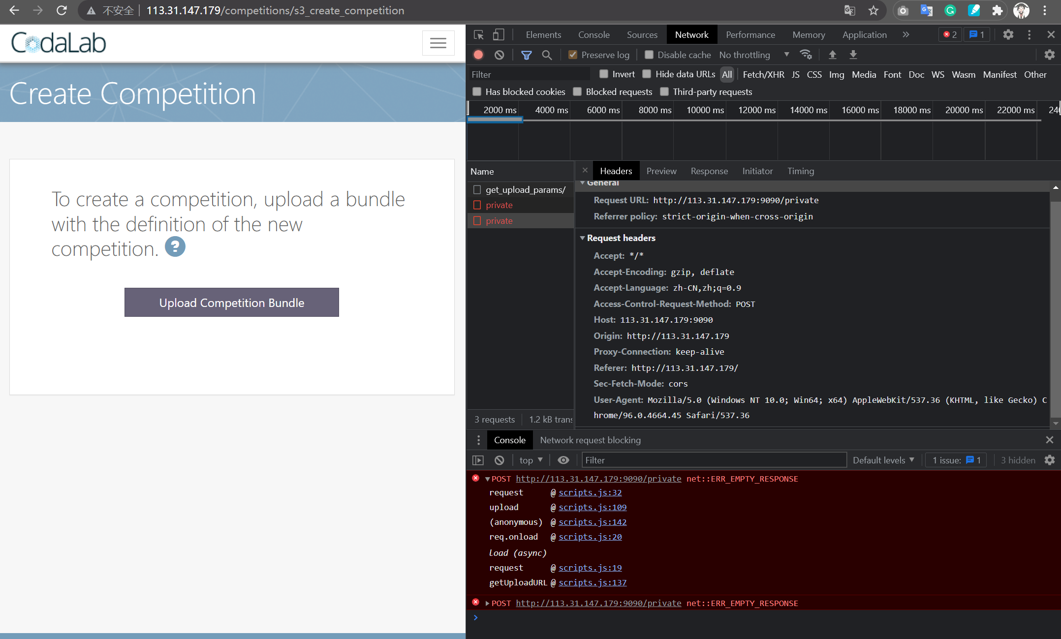 Blocked by CORS Policy with the newly-updated minio storage · Issue #3051 · codalab/codalab ...