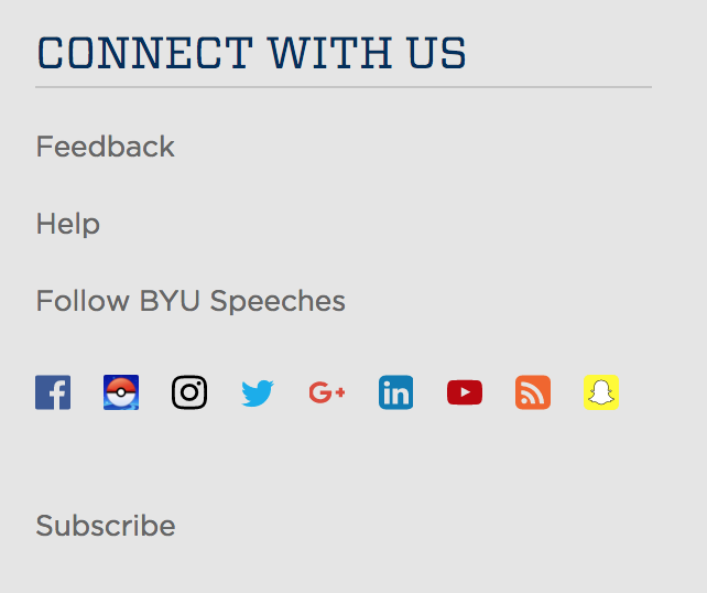 [FEATURE] Podcast icon option in the footer · Issue #254 · byuweb/byu-theme-components · GitHub