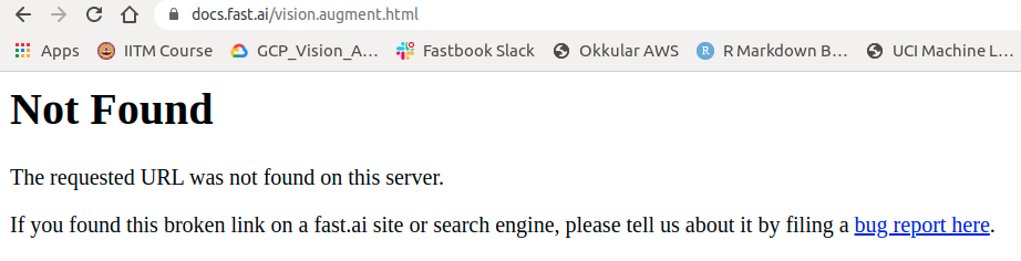 Docs not loading on the website · Issue #3468 · fastai/fastai · GitHub