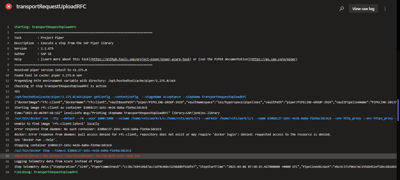docker: Error response from daemon: pull access denied for rfc-client, repository does not exist ...