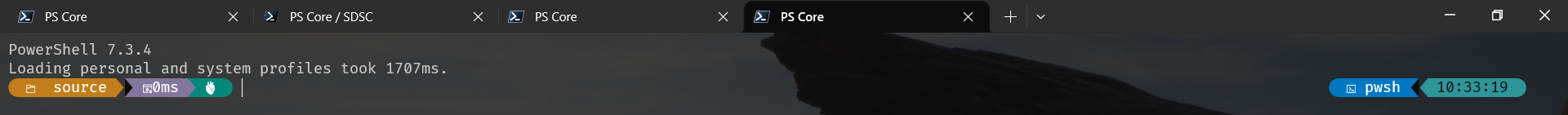 Combining Windows Terminal and Oh my Posh leads to black rendered triangles · Issue #15491 ...