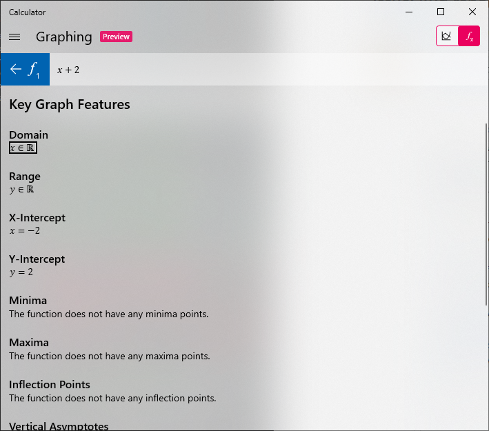 Graphing mode: Values of Key Graph Features are not announced by Narrator · Issue #952 ...