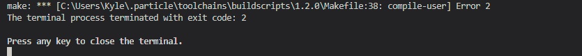 The Terminal Process Terminated With Exit Code 2 · Issue 69564 · Microsoft Vscode · Github