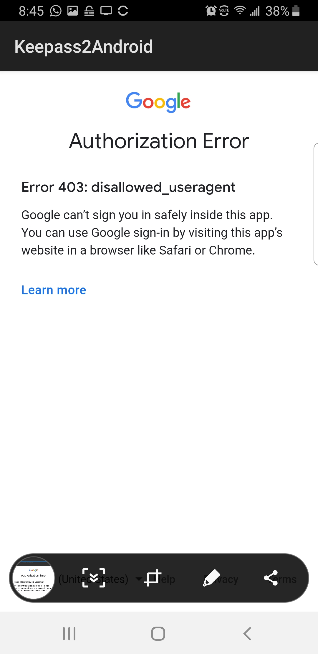 Cant Open Database Stored In Pcloud · Issue 1480 · Philippc Keepass2android · Github