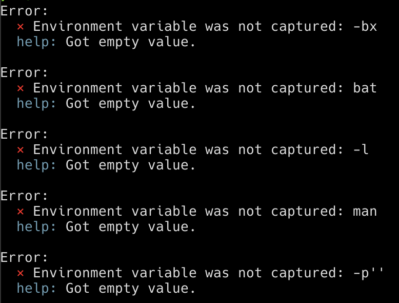 Environment variable was not captured · Issue #4990 · nushell/nushell · GitHub