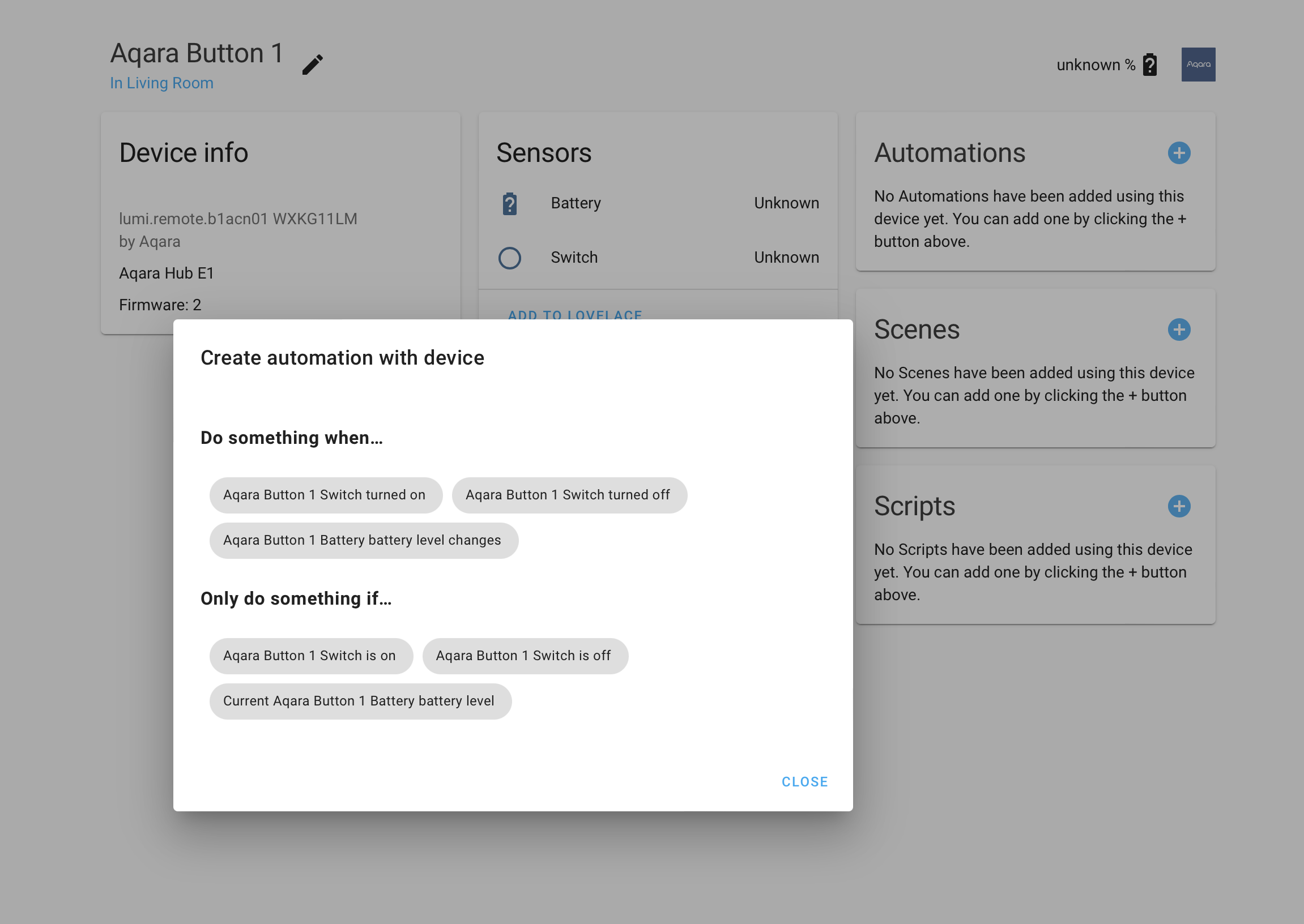 Support fo Aqara Mini-Switch · Issue #54 · niceboygithub/AqaraGateway · GitHub