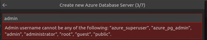 There is no validation for the invalid Administrator Username "Admin ...