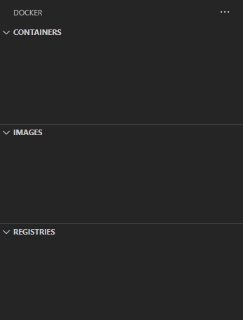 There is no docker assets in Docker view · Issue #2575 · microsoft/vscode-docker · GitHub