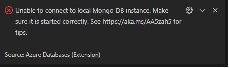 It takes more than 20 seconds to pop up the error message if attaching ...