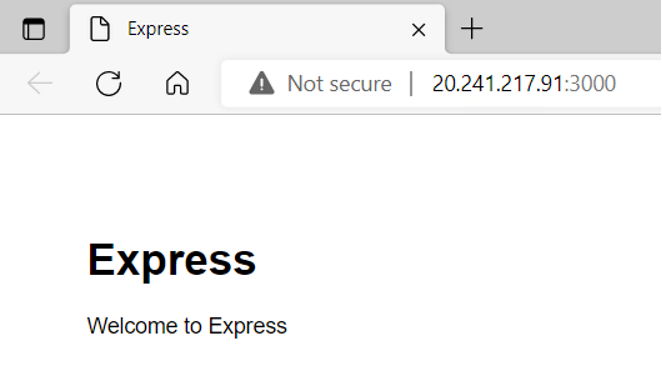 A warning dialog pops up when executing "Open in Browser" action for a running container under a ...