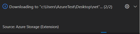There is no notification after finishing downloading files · Issue #1163 · microsoft/vscode ...