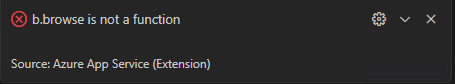 Fail to execute "Browse Website" command from Command Palette · Issue #2386 · microsoft/vscode ...
