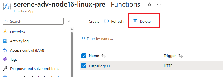 The deleted function reappears after refreshing the Azure view · Issue #3614 · microsoft/vscode ...