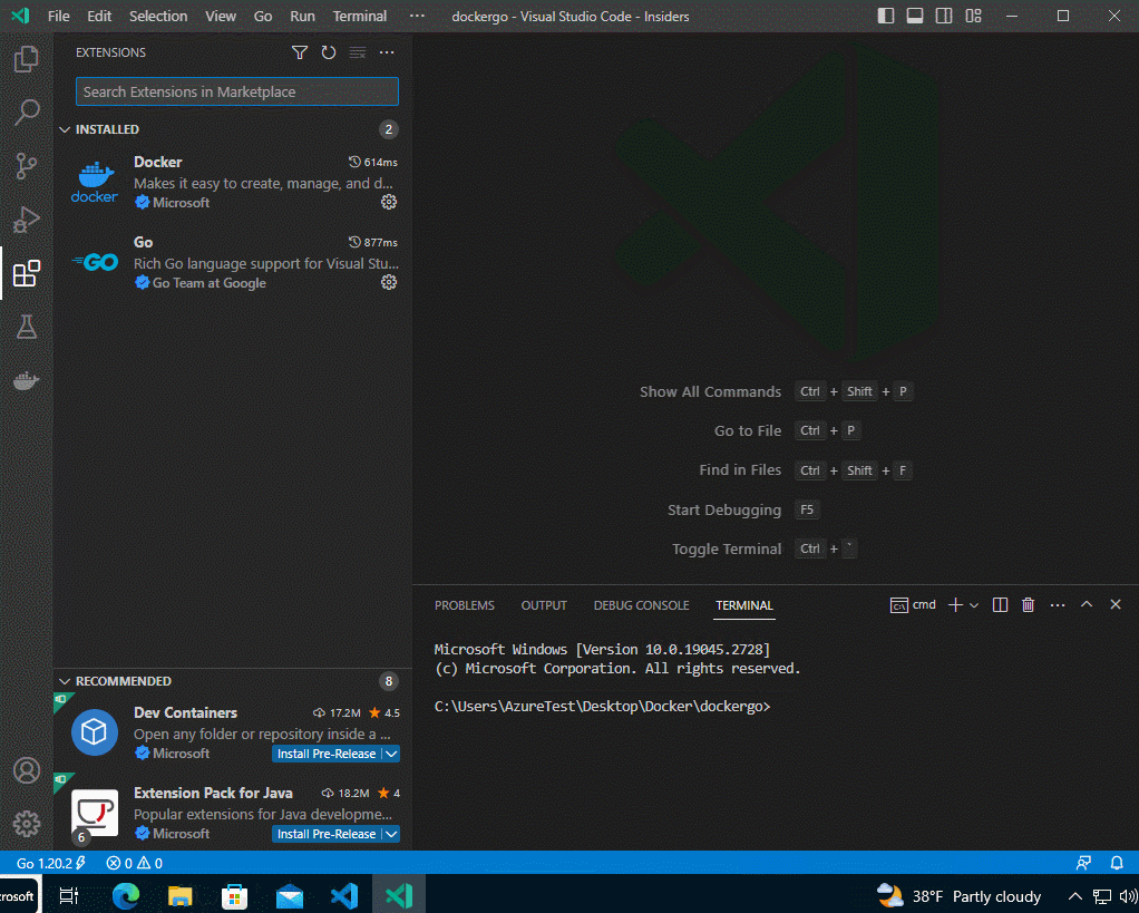 Extension Recommendation Occurs After Extension Has Already Been Installed · Issue 177249