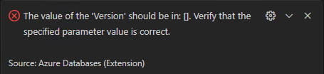 The error is not clear when creating a PostgreSQL Flexible Server with location "Central US ...