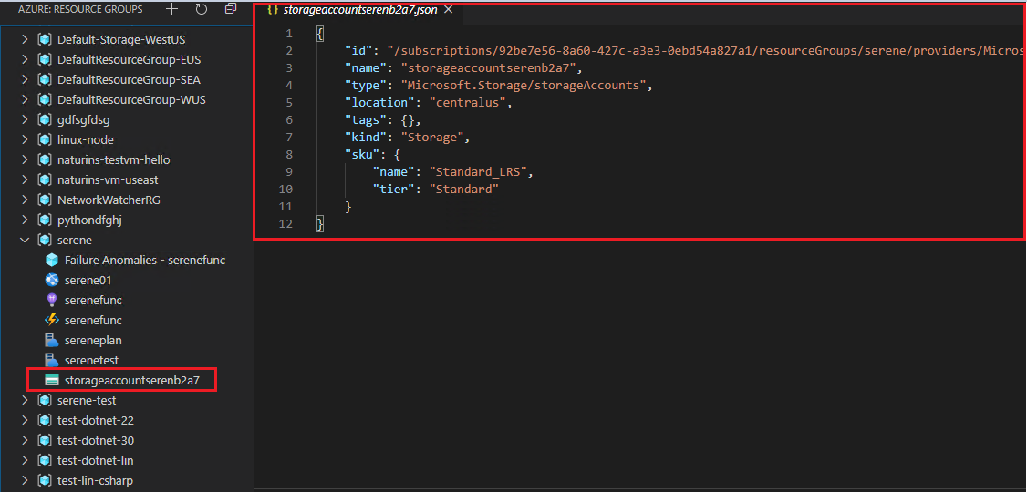 Cant Reveal The Storage Account In Storage Explorer Even Though The