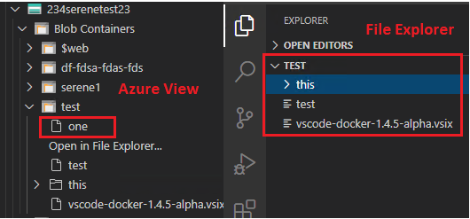 The blob file which created from Azure view doesn't exist in "File Explorer" · Issue #712 ...