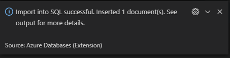 [Suggestion] Add a "View Output" button in the notification after importing document to a ...