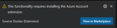 There is no "Deploy Image to Azure App Service" action in context menu ...