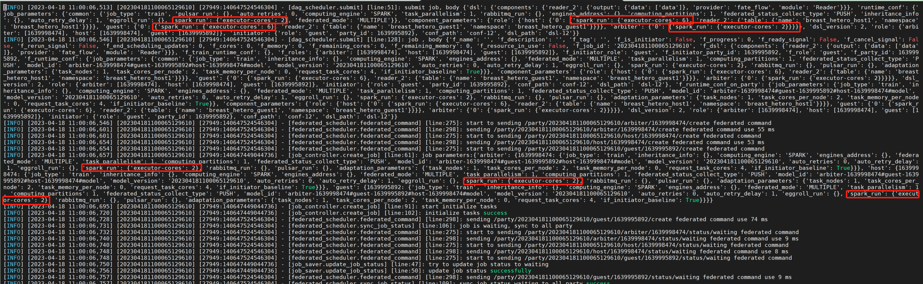 fix spark config in role does not take effect · Issue #424 · FederatedAI/FATE-Flow · GitHub