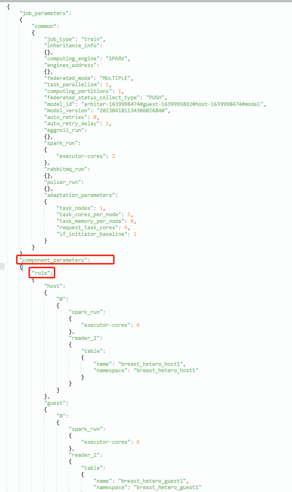 fix spark config in role does not take effect · Issue #424 · FederatedAI/FATE-Flow · GitHub