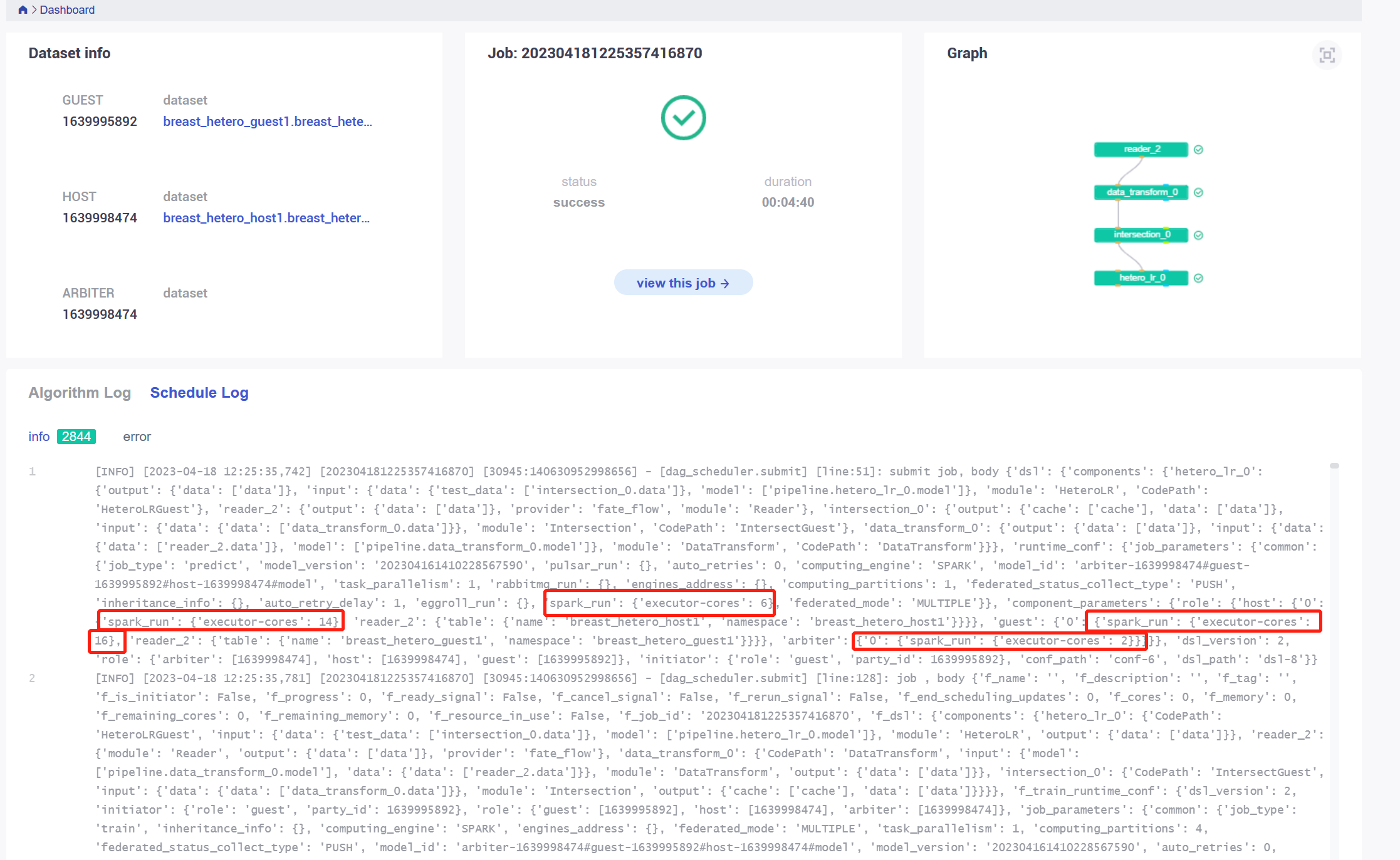 fix spark config in role does not take effect · Issue #424 · FederatedAI/FATE-Flow · GitHub