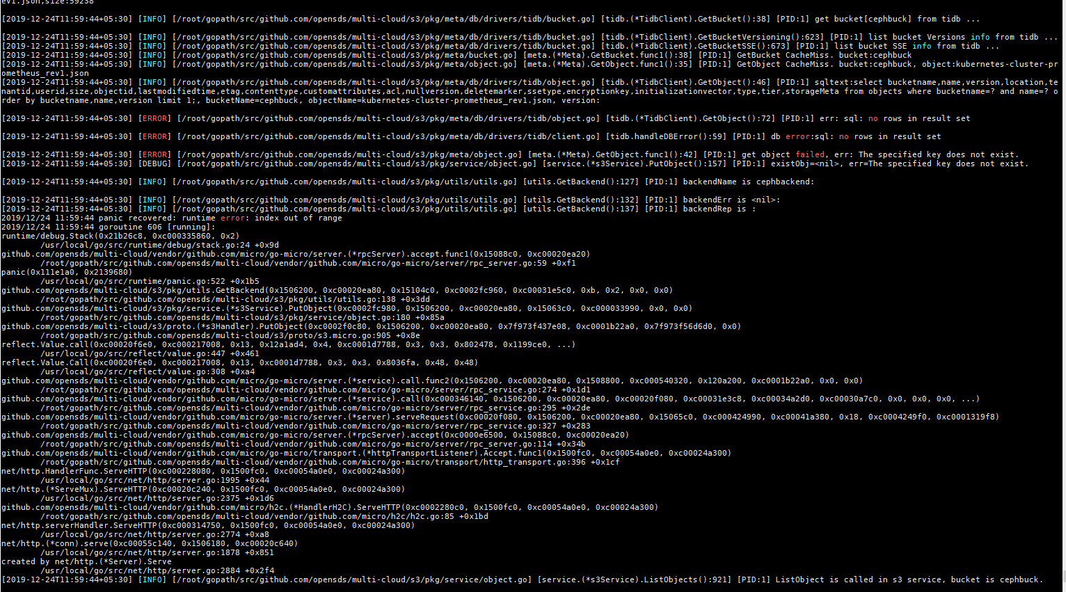 Upload Object Failed While Using Ceph As A Backend · Issue 836 · Sodafoundationstrato · Github