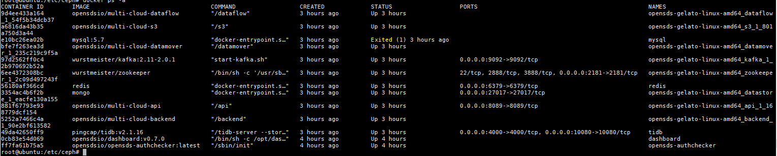 Upload Object Failed While Using Ceph As A Backend · Issue 836 · Sodafoundationstrato · Github