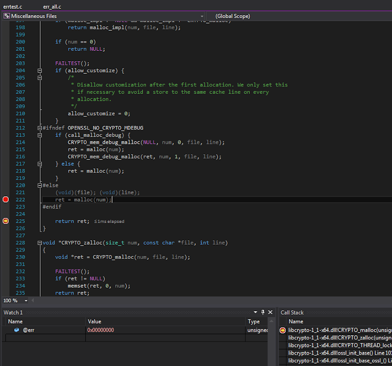 Openssl 111a Fails 04 Testerrt Test With Win64 Debug Build · Issue 7897 · Opensslopenssl