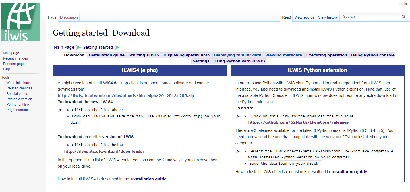GitHub - WanTingKE/Install-ILWIS: The ILWIS is ideal for multi-temporal ...