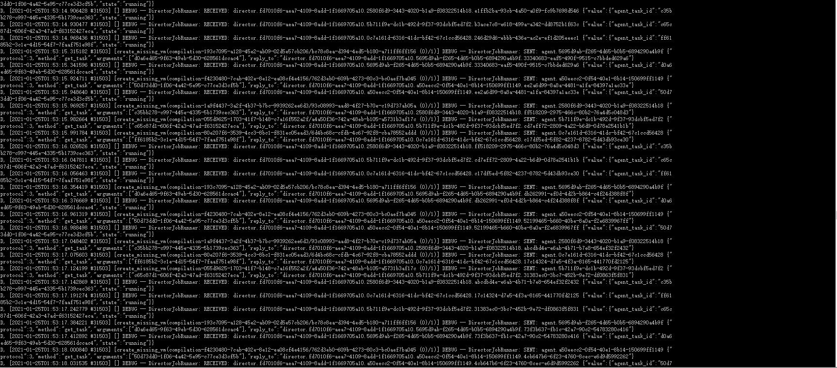 Deploy cf with bosh on openstack-Rocky,Error : Action Failed get_task: Task xxx result: Updating ...