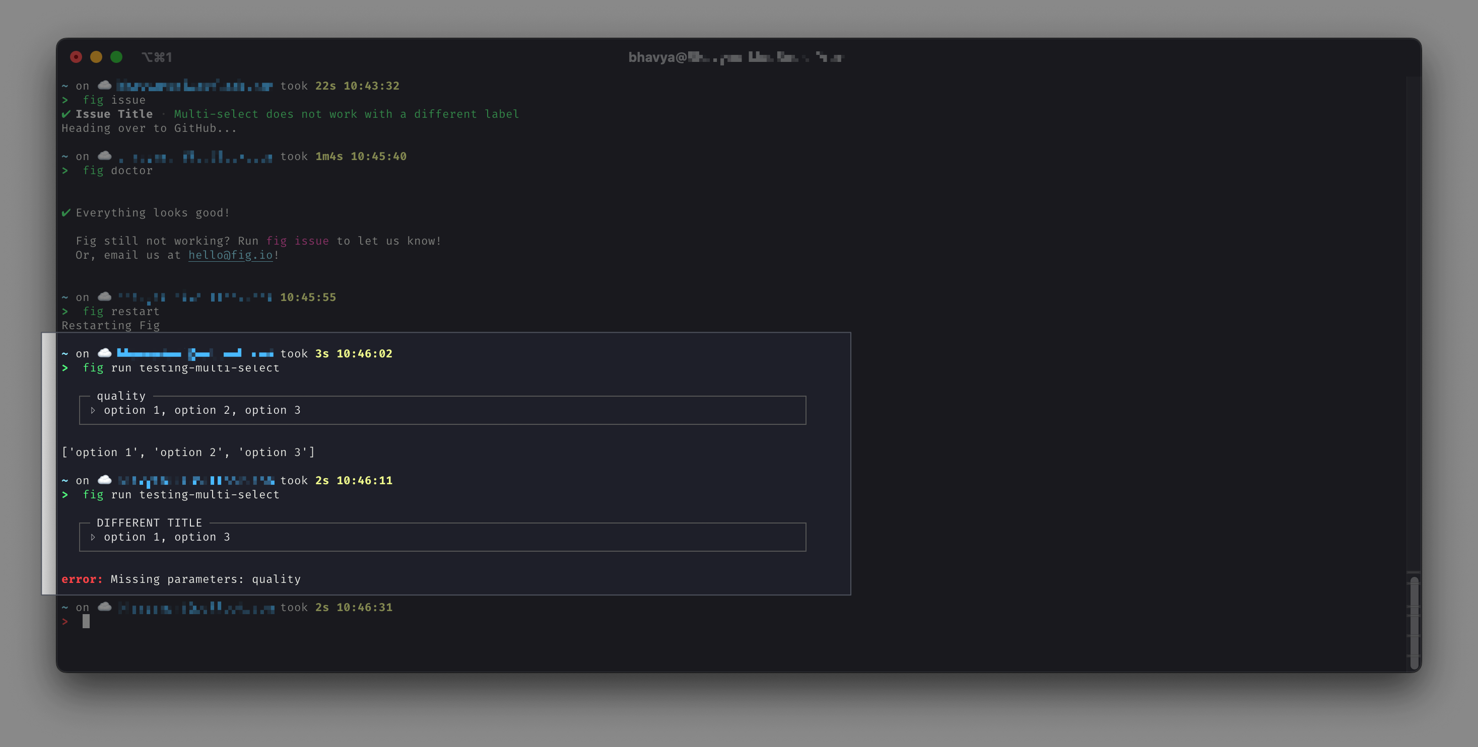 Multi-select does not work with a different label · Issue #2620 · withfig/fig · GitHub