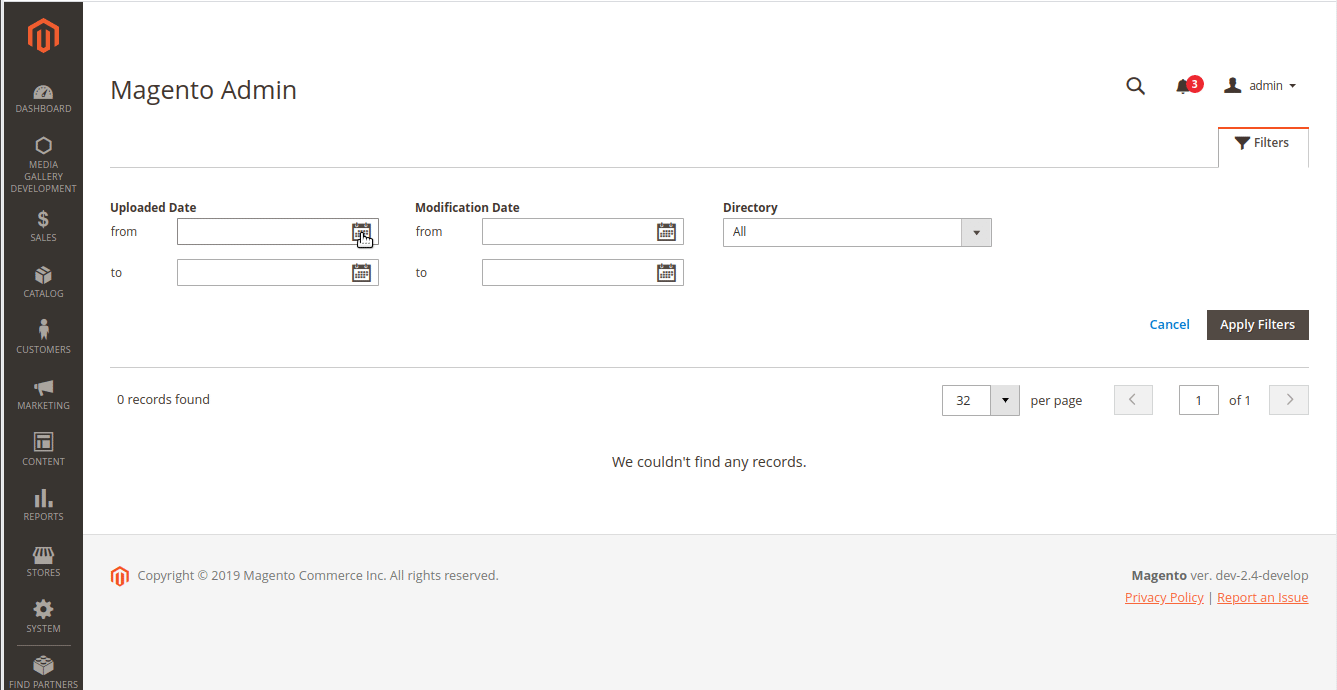 The date in To field can be set older than date in From field (Date filters) · Issue #26957 ...