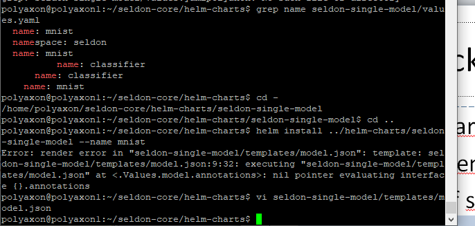 unable to create SeldonDeployment · Issue #952 · SeldonIO/seldon-core · GitHub